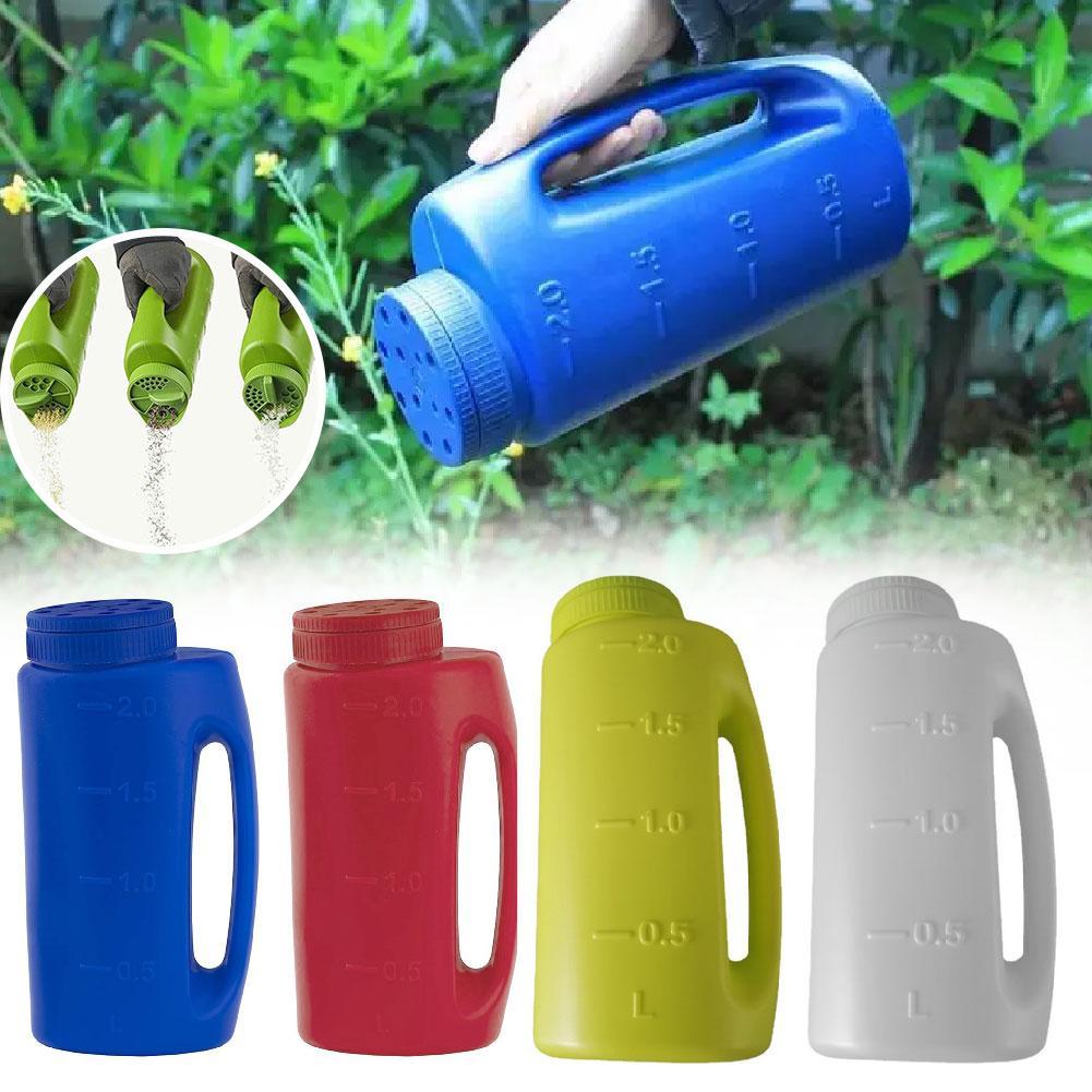 Handheld Manual Fertilizer Pot Ice And Snow Seed Spreader Peanut Grass ...