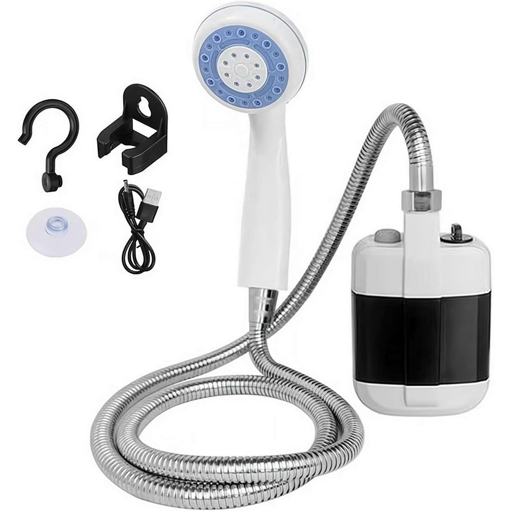 2025 Portable Camping Shower,Handheld Water Pump with Hose,Outdoor Camp ...