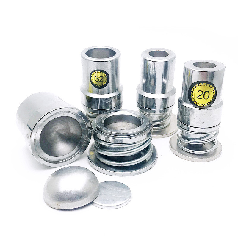 Mushroom Bread Button Mold Metal Cloth Button Hand Press Installation ...