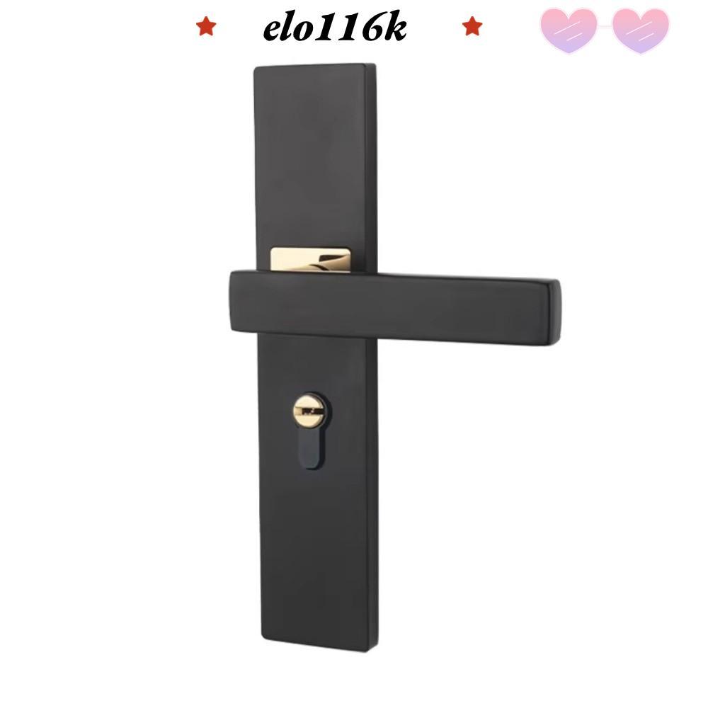 ELOK Door Handle Lock, Silent Bearing with Keys Bedroom Door Lock Set ...