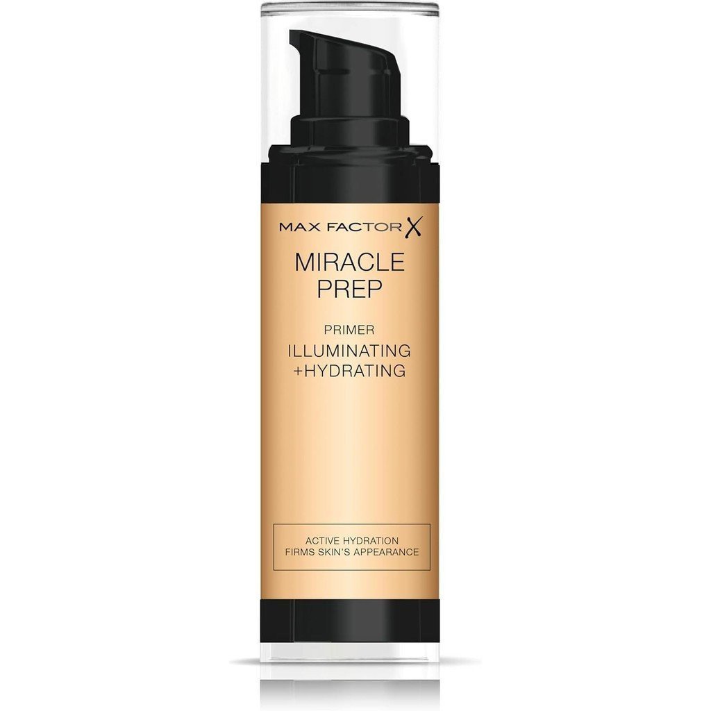 Max Factor Miracle Prep Illuminating & Hydrating Primer, Nourishing ...