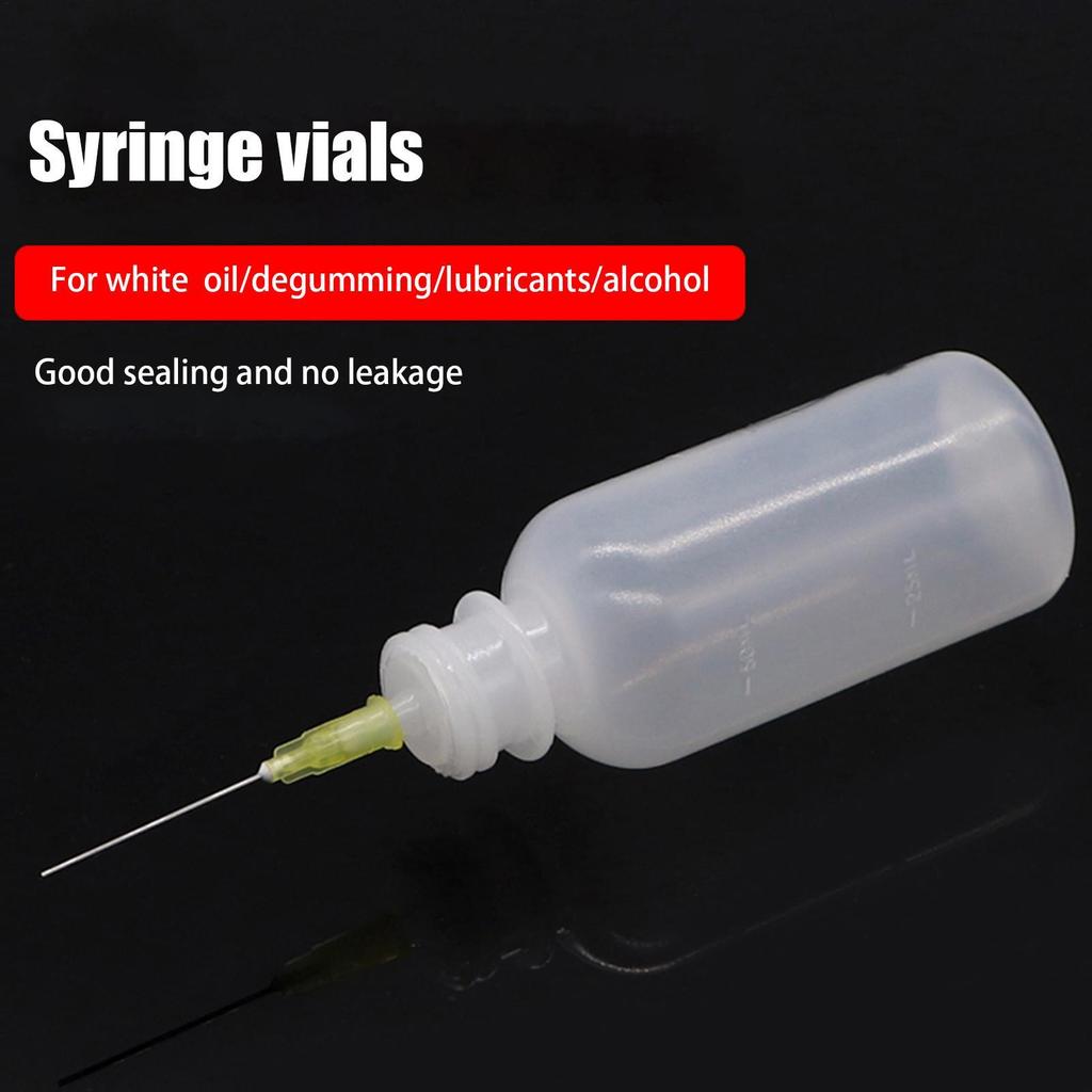 Needle Tip Applicator Bottle Precision Tip Squeeze Bottle Needle Oiler ...