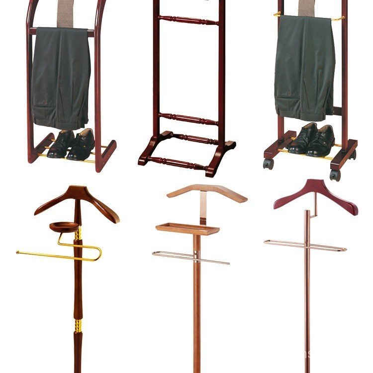 Luxury Home Bedroom Garment Rack Hotel Suite Suit Floor-standing Coat ...