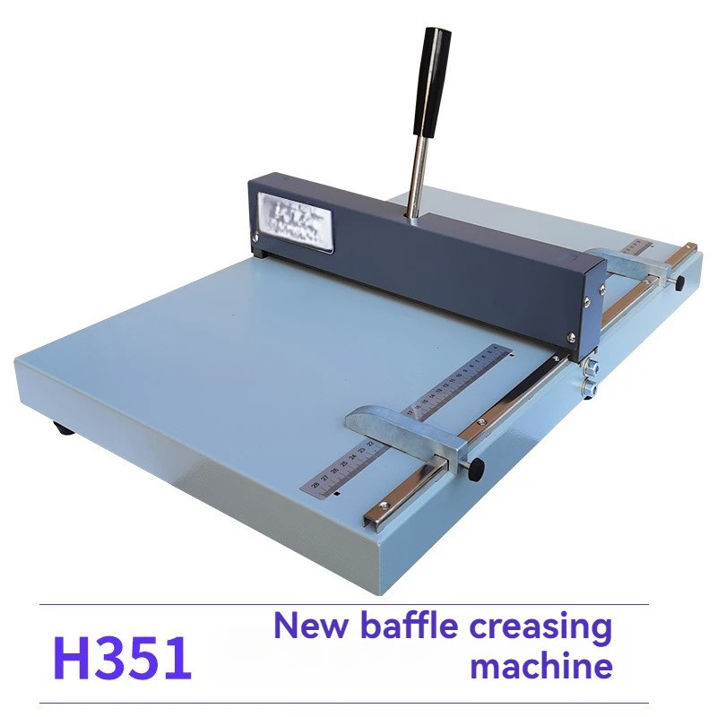 Indentation Machine Manual A3+a4 Thick Paper Folding Machine, Bid ...