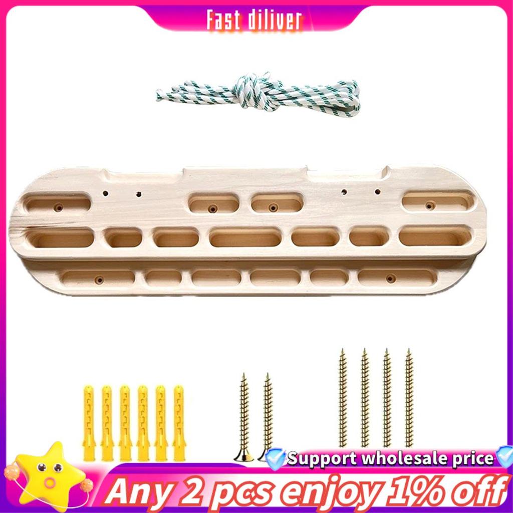 JR-Climbing Fingerboard Strength Rock Board Portable Pull-Up Rock ...