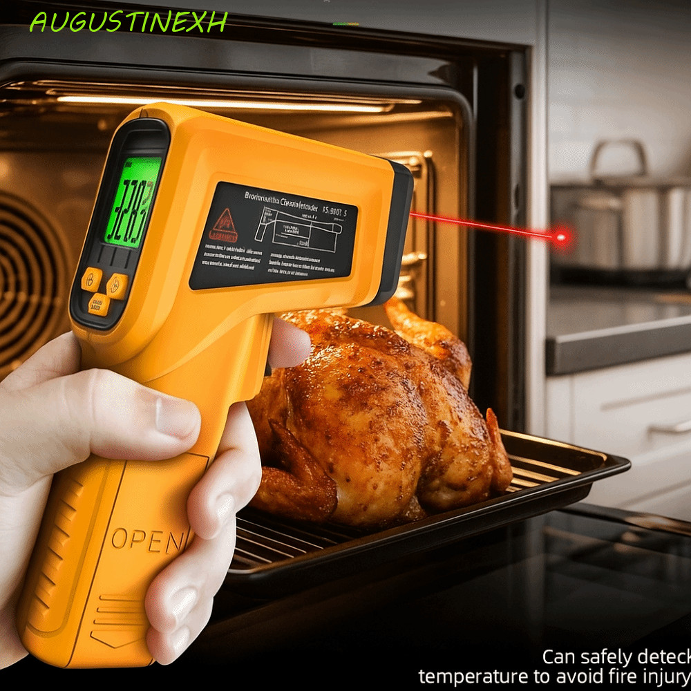 AUGUSTINEXH Digital Temperature Meter, LCD Display Non-Contact Infrared ...