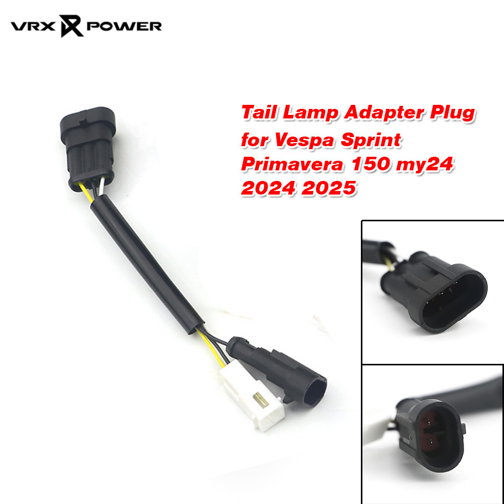 For Vespa Sprint Primavera 2024 2025 Tail Lamp Converter Socket Rear ...