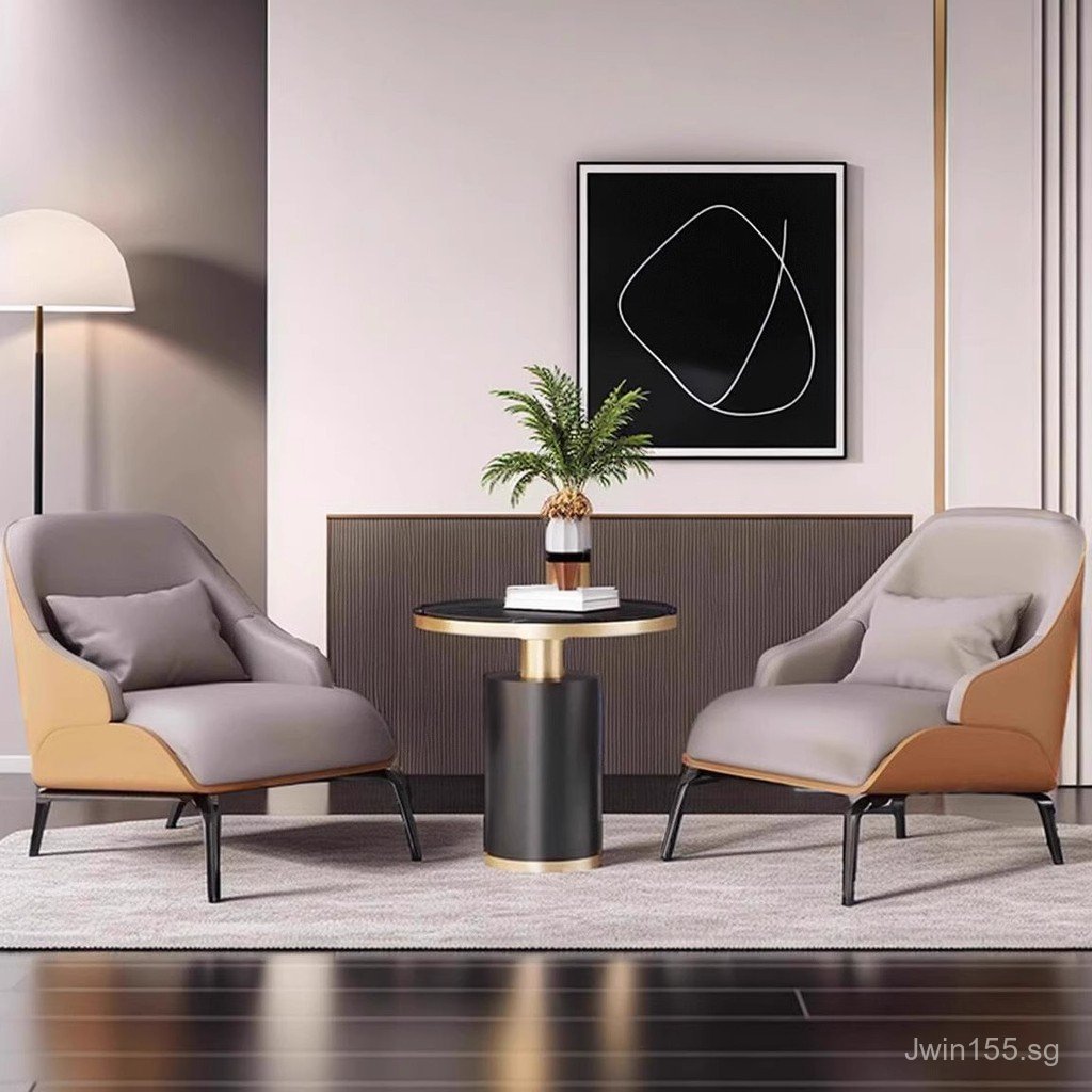 Negotiation Combination Rest Area Modern Sofa Homestay Table and Chairs ...
