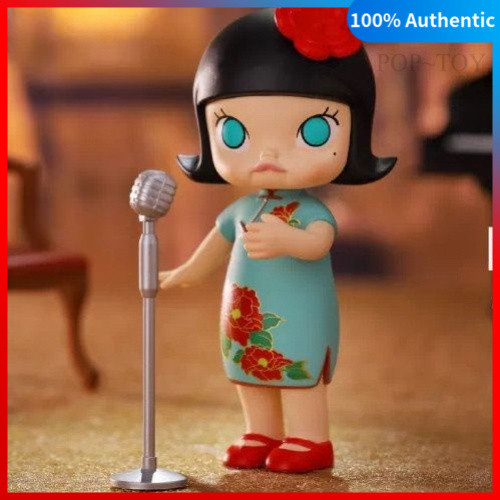 POPMART MOLLY Shanghai Singer Limited Edition Hanging Tag pop mart ...