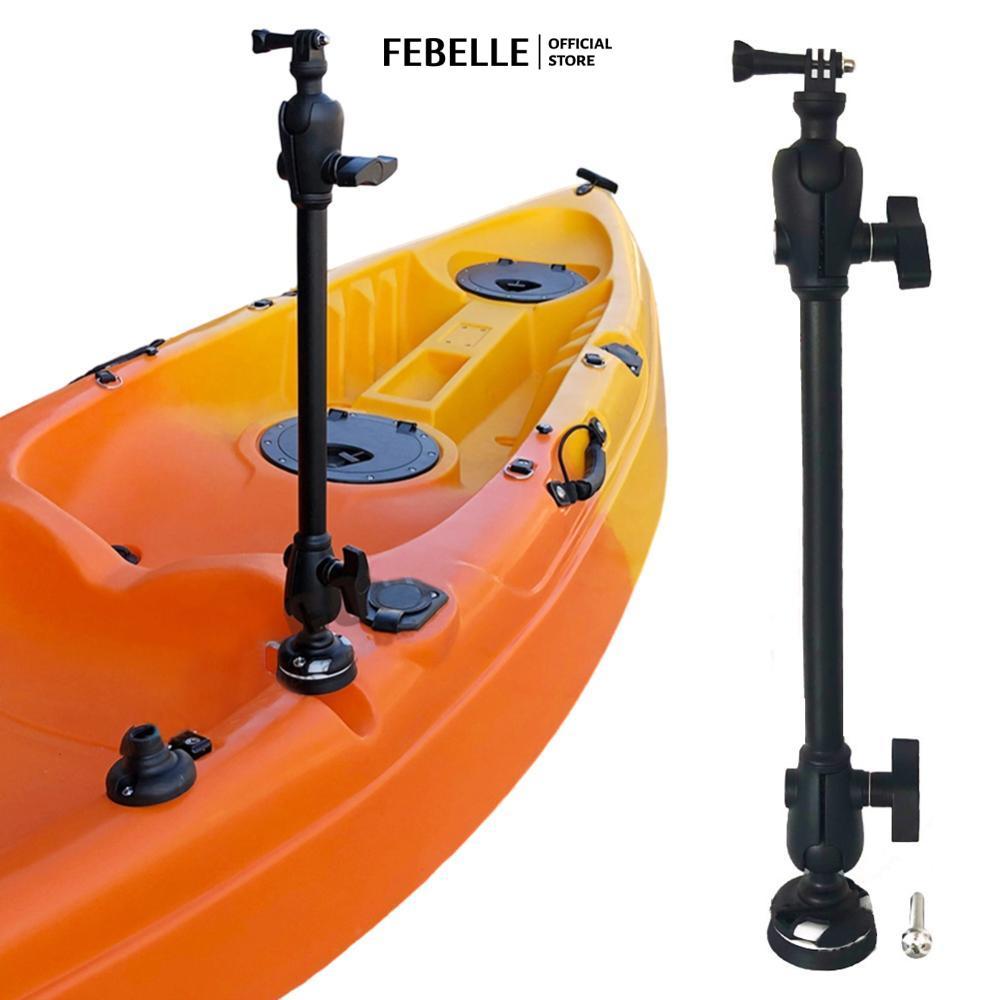 LIVESTAR Adjustable Lightweight Kayak Marine Camera Mount Holder Boats ...