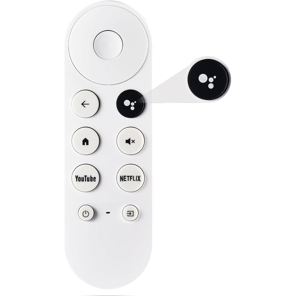 for Google Chromecast Voice Remote,Replacement Control for Google TV ...