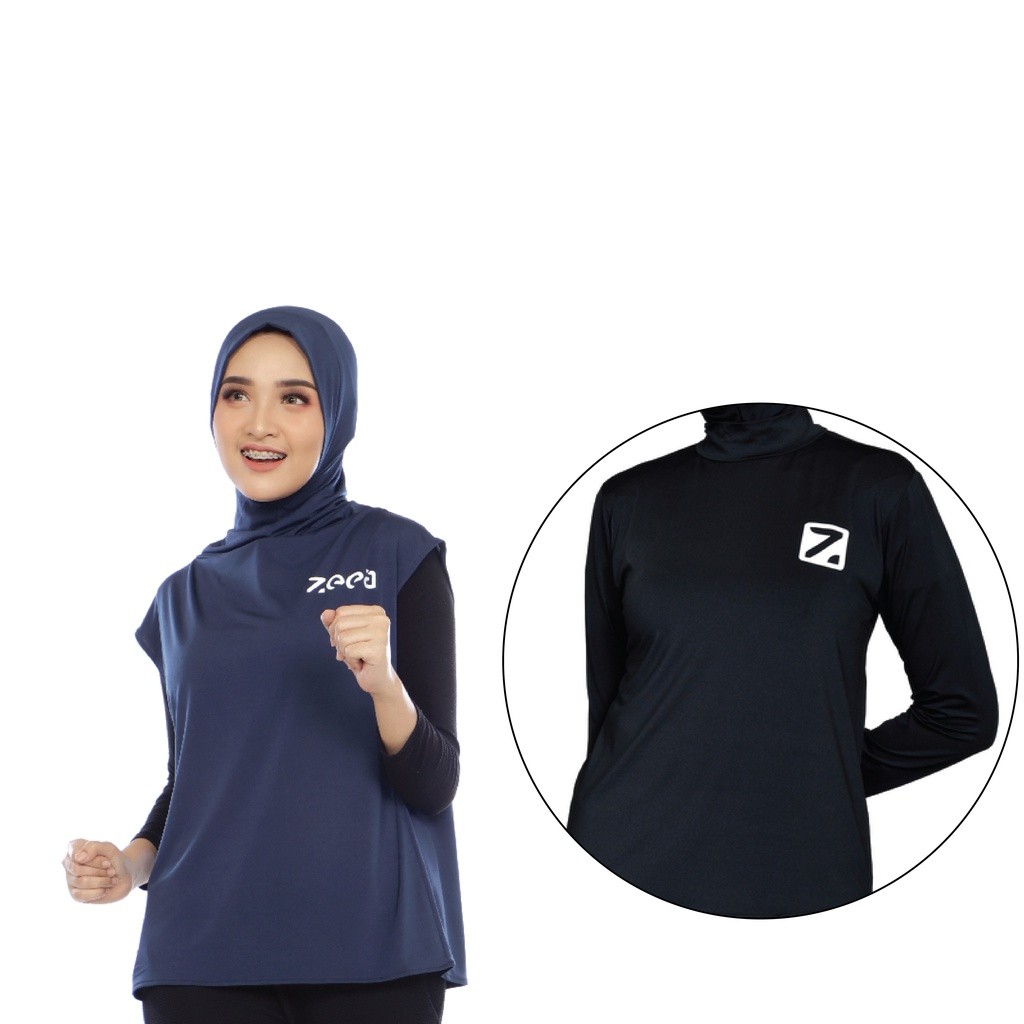 SIMZET_SHOP Zeea Bundle Set Inner Outer Hijab Sport More Economical ...