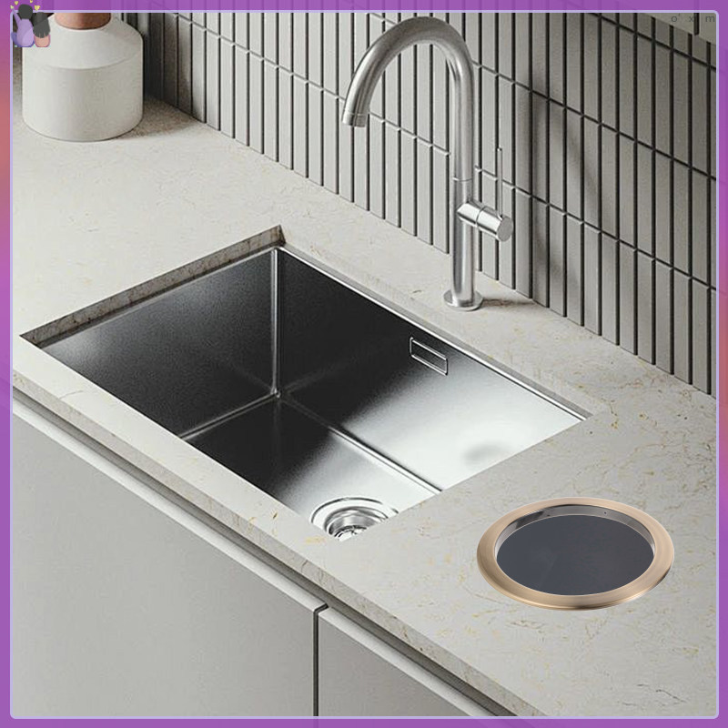 Kitchen Counter Trash Chute Grommet Stainless Steel Round Grommet ...