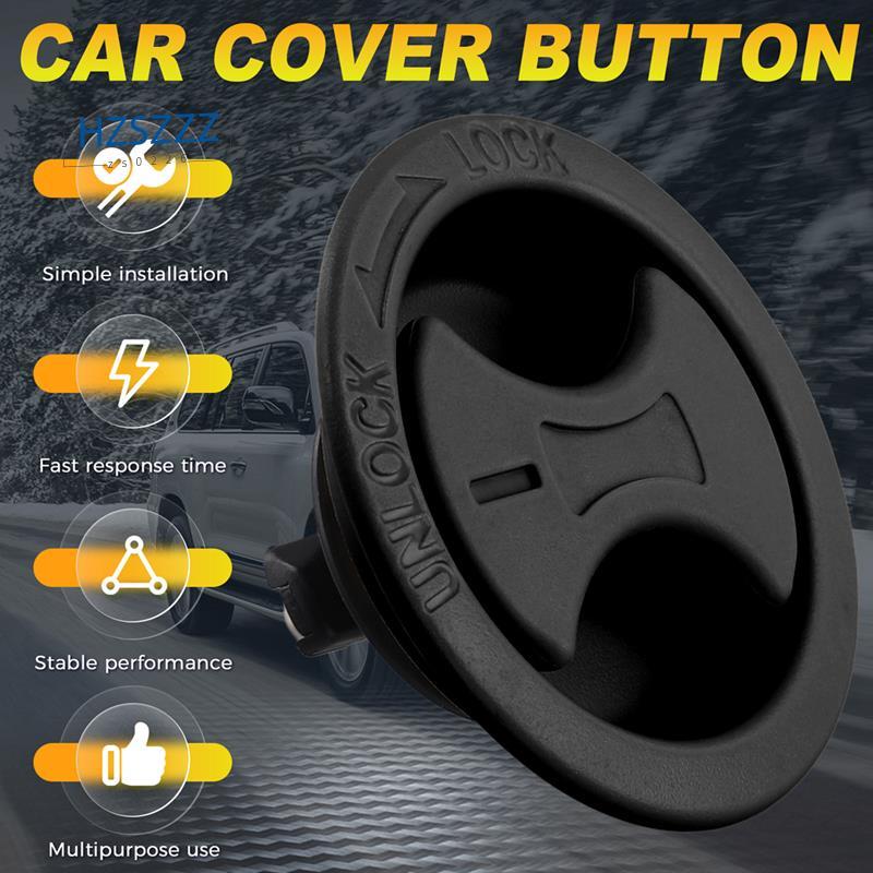 Car Tool Box Cover Plate Buckle Knob Trunk Door Panel Button 64870 ...