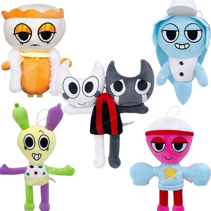 NEW Dandy's World Gigi Razzle Plush Dandys Looey Connie Plushie Cute ...