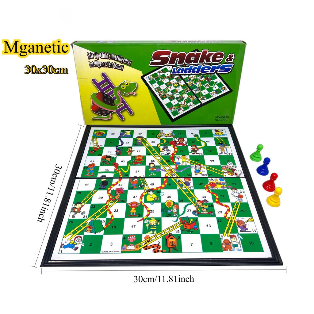 Large Snake and Ladders Boards & Family Game Big size board | Shopee ...