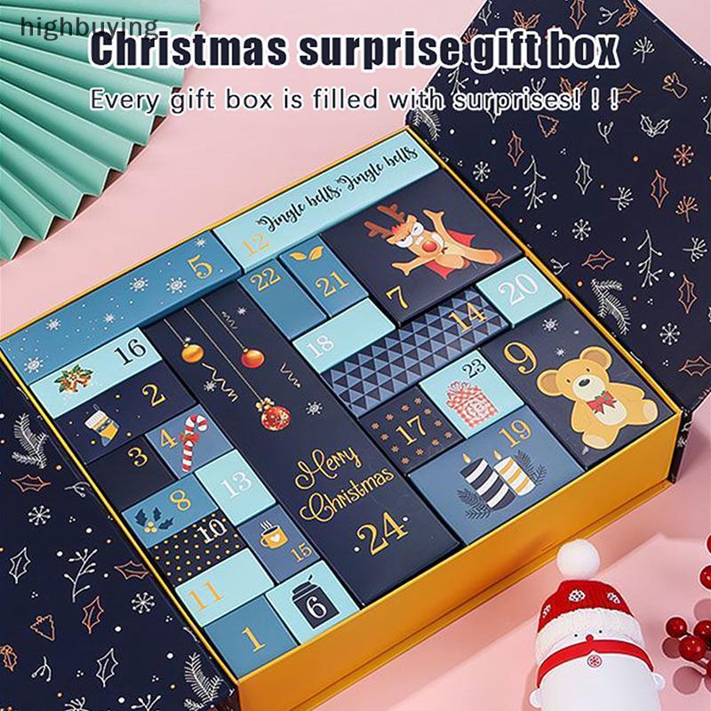 【HBSG】 DIY Advent Calendar Christmas Countdown Calendars With 24 ...