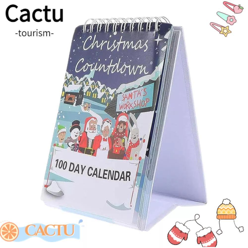 CACTUS Christmas Advent Calendar, 100 Day 2025 Countdown Calendars ...