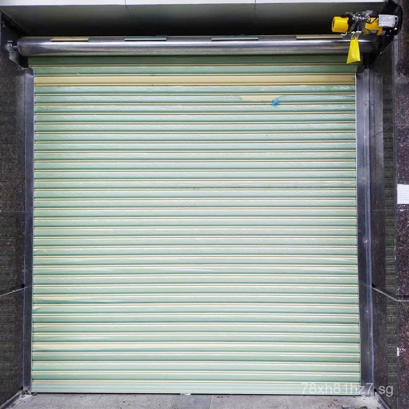 Galvanized Rolling Shutter Door Shop Engineering Rolling Shutter Door ...