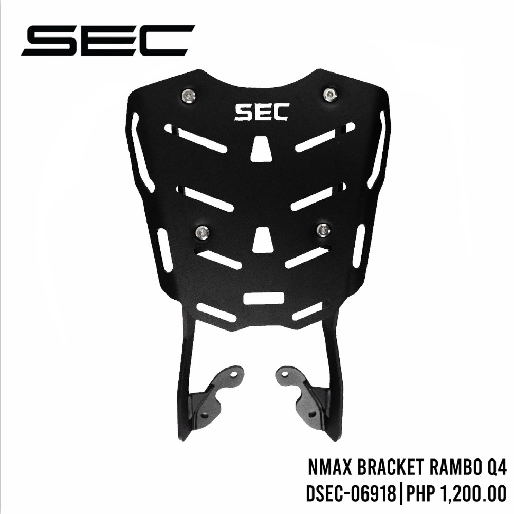 SEC NMAX Turbo V3 Rambo Q4 Top Box Bracket (Stay Grab Bar) | Shopee ...