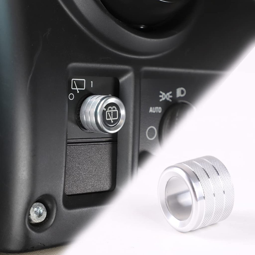 Center Console Rear Windshield Wiper Switch Button Trim Knob Cover for ...