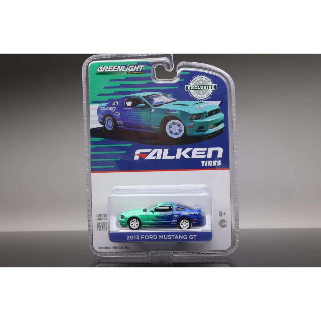 Green Light 1/64 Ford Mustang Falken Drirt Ford Mustang Falken Drirt ...