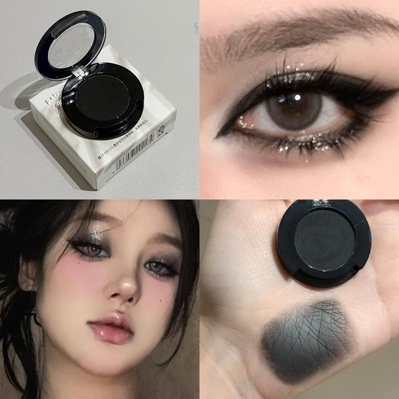 Y2K Babe~ Gothic Smoky Eye Red & Black Eyeshadow Palette – Dual-Color ...
