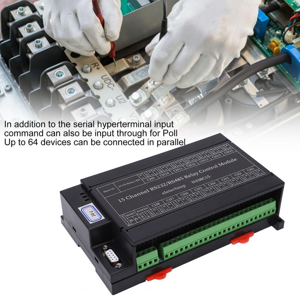 Serial Switch Control Board PLC DO PC UART 255 Seconds Maximum Delay ...