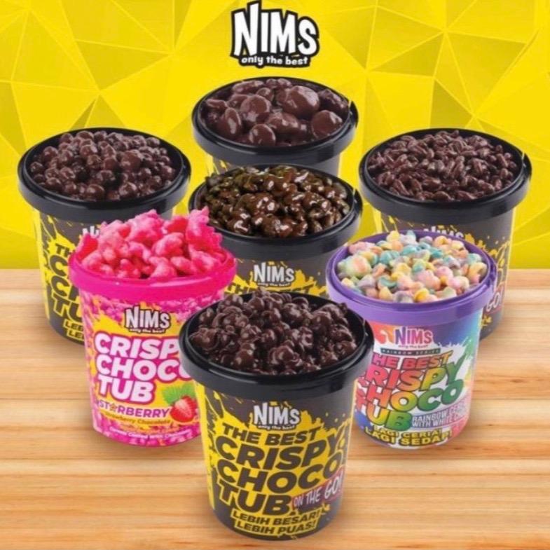 NIMS crispy chocolate tub Snack | Shopee Singapore