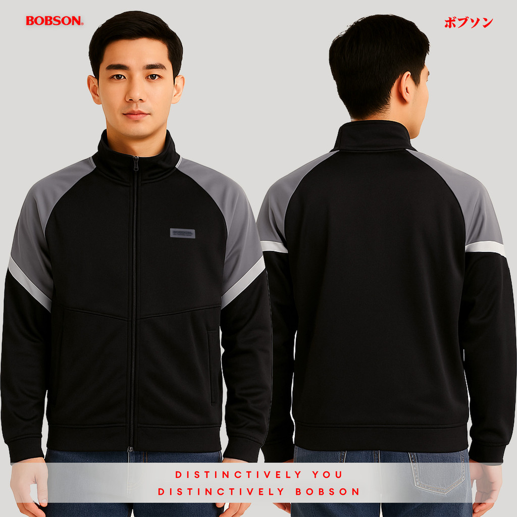 Bobson Japanese Men's Basic Jacket Regular Fit 188126 (Dark Gray ...