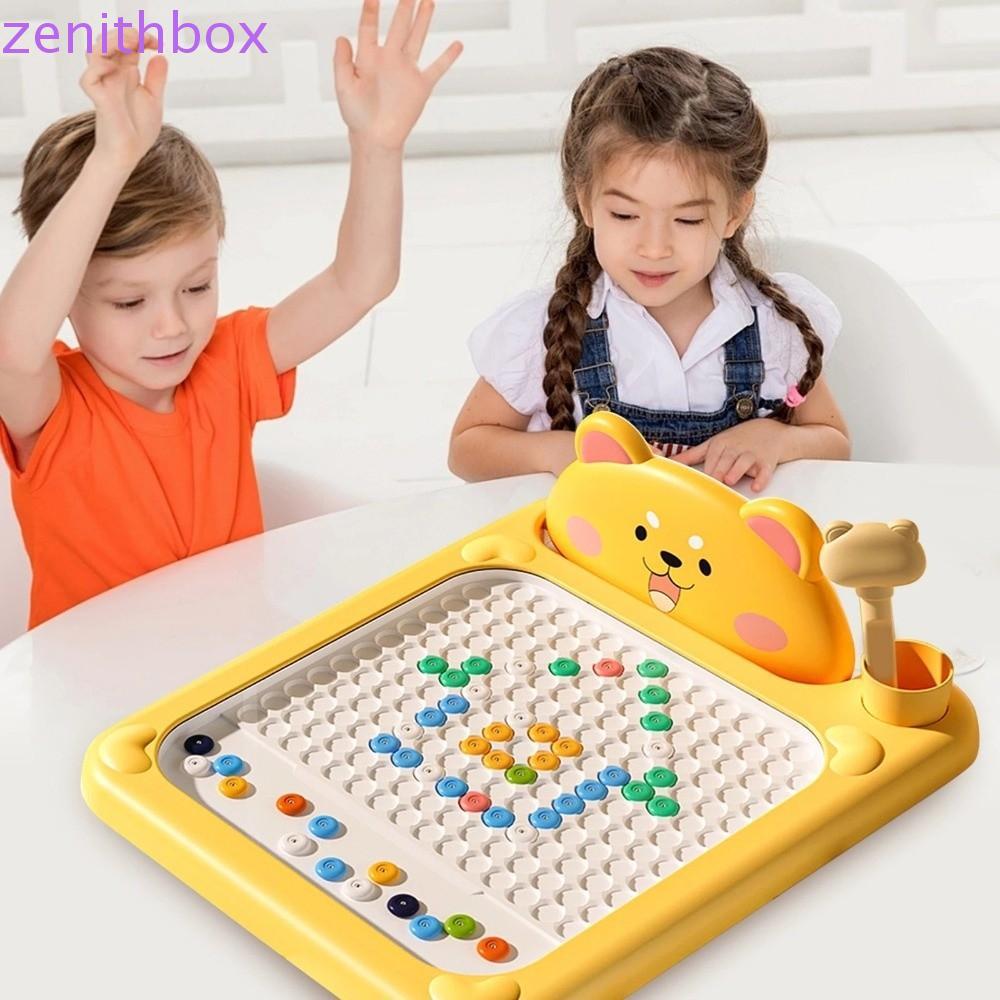 ZENITHBOX Plastic Doodle Board, Fun Magnetic Pen Interactive Design ...