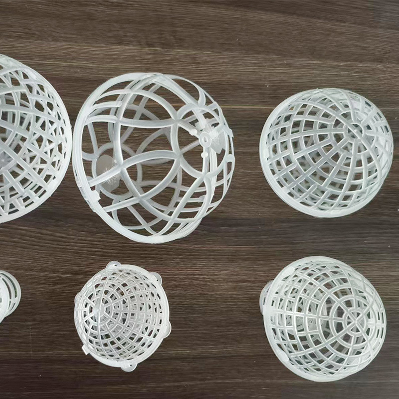 PP Eco-friendly Ball Porous Suspension Ball Filler Microorganism Film ...
