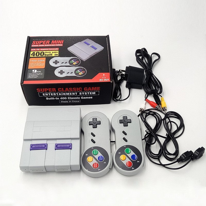Manufacturer Retro NES Mini Game Console Nostalgic Classic FC Red and ...