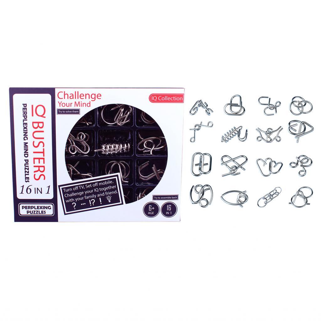 Physics Mind Metal Puzzles Brain Teaser Set Different Shapes for Home ...