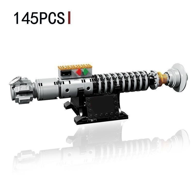 Luke Skywalker Lightsaber Building Block Set, MOC-40730 DIY Model ...