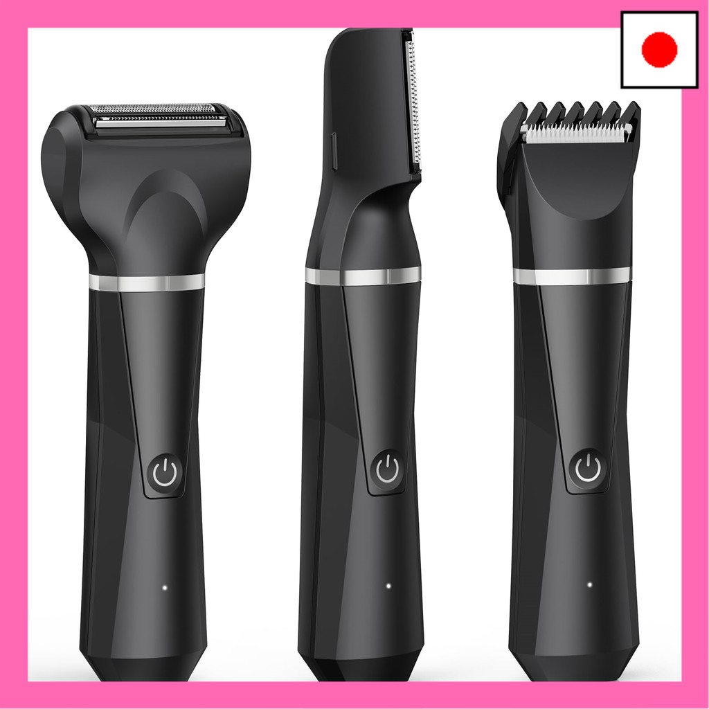 Body Shaver [New for 2025, 0.1-12mm Length Adjustment] Men's Vio Shaver ...