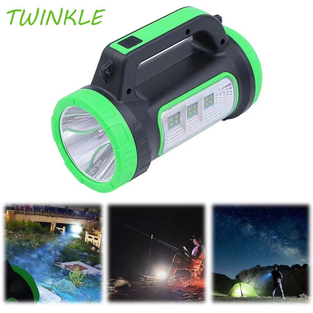 TWINKLE1 Portable Emergency Flashlight, Super Bright USB Rechargeable ...