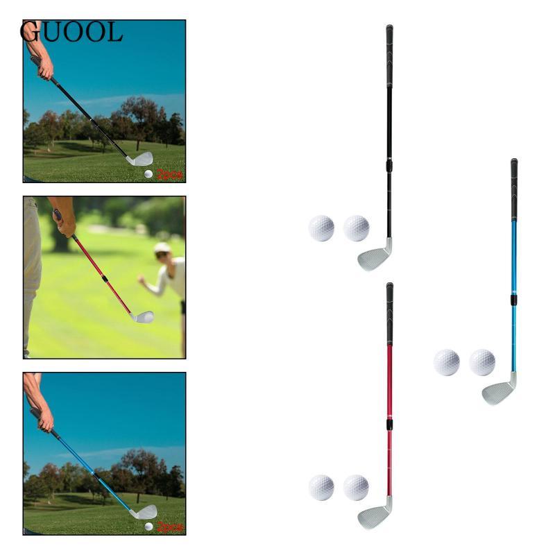 GUOOL 21-36 Inch Golf Training Club, 7 Telescopic Club Head, Versatile ...