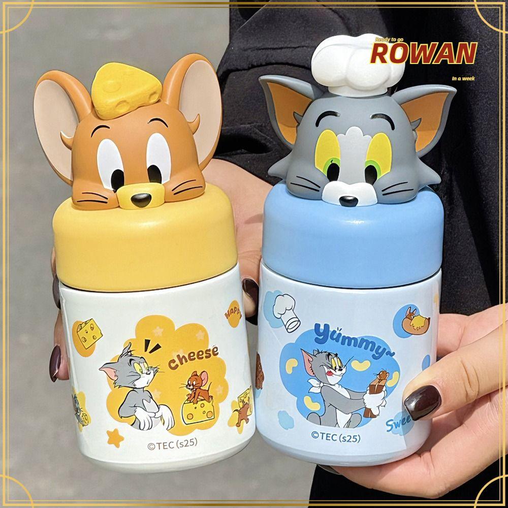 ROWANSG Vacuum Flask, 200/480ML Nick/Judy/Stitch/Tom/Jerry Disney ...