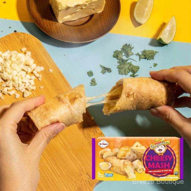 [Mr Popiah] Cheesy Mash Crispy Roll 400g | Shopee Singapore