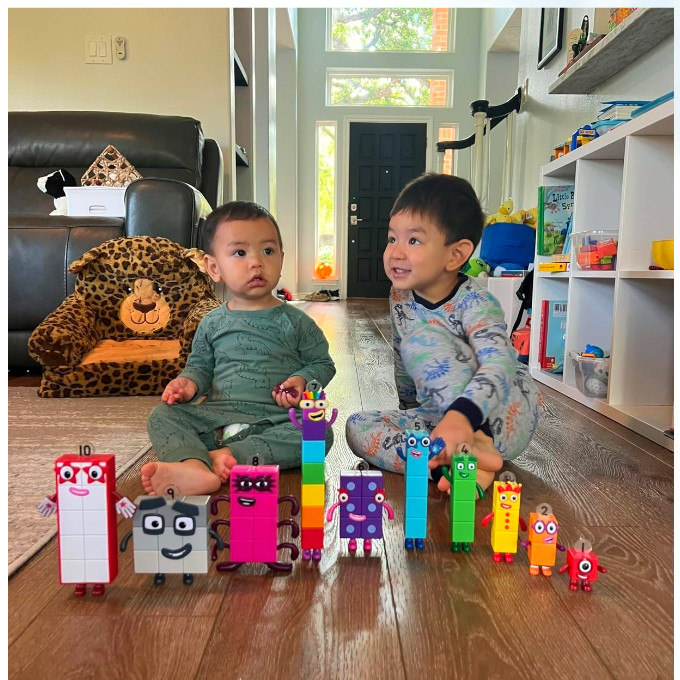 Numberblocks hand2mind MathLink Cubes Children's Toys - Educational ...