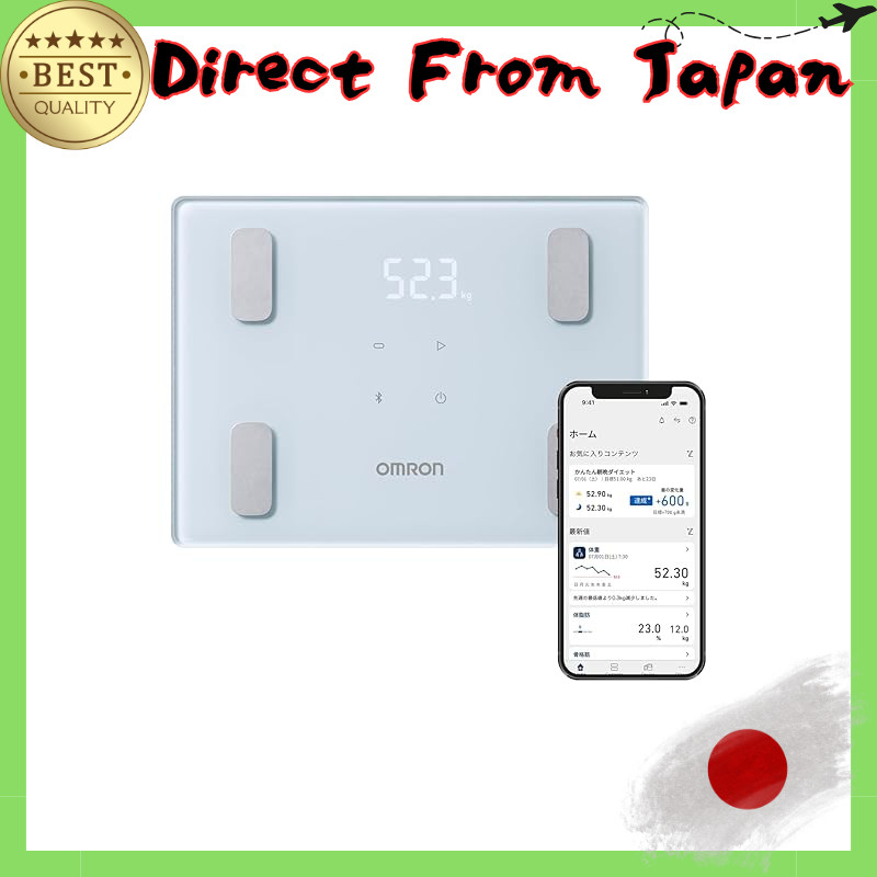 Omron Body Composition Scale Karada Scan - Smart Bluetooth Connectivity ...