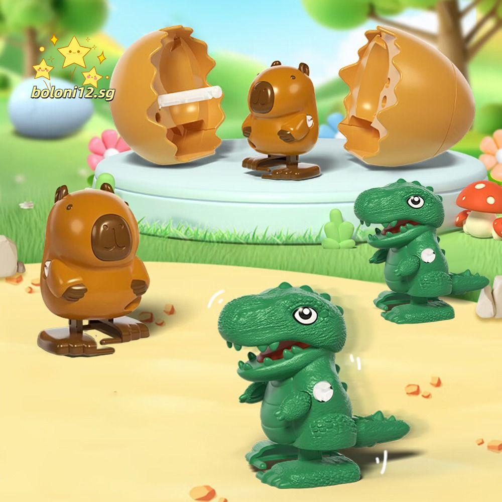 BOLONI12 Clockwork Animal Jumping Egg Toy, Walking Dinosaur Cartoon ...