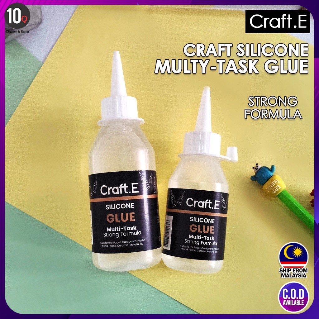 Craft-E Silicone Gel Glue | Strong Adhesive for DIY, Wood, Paper ...