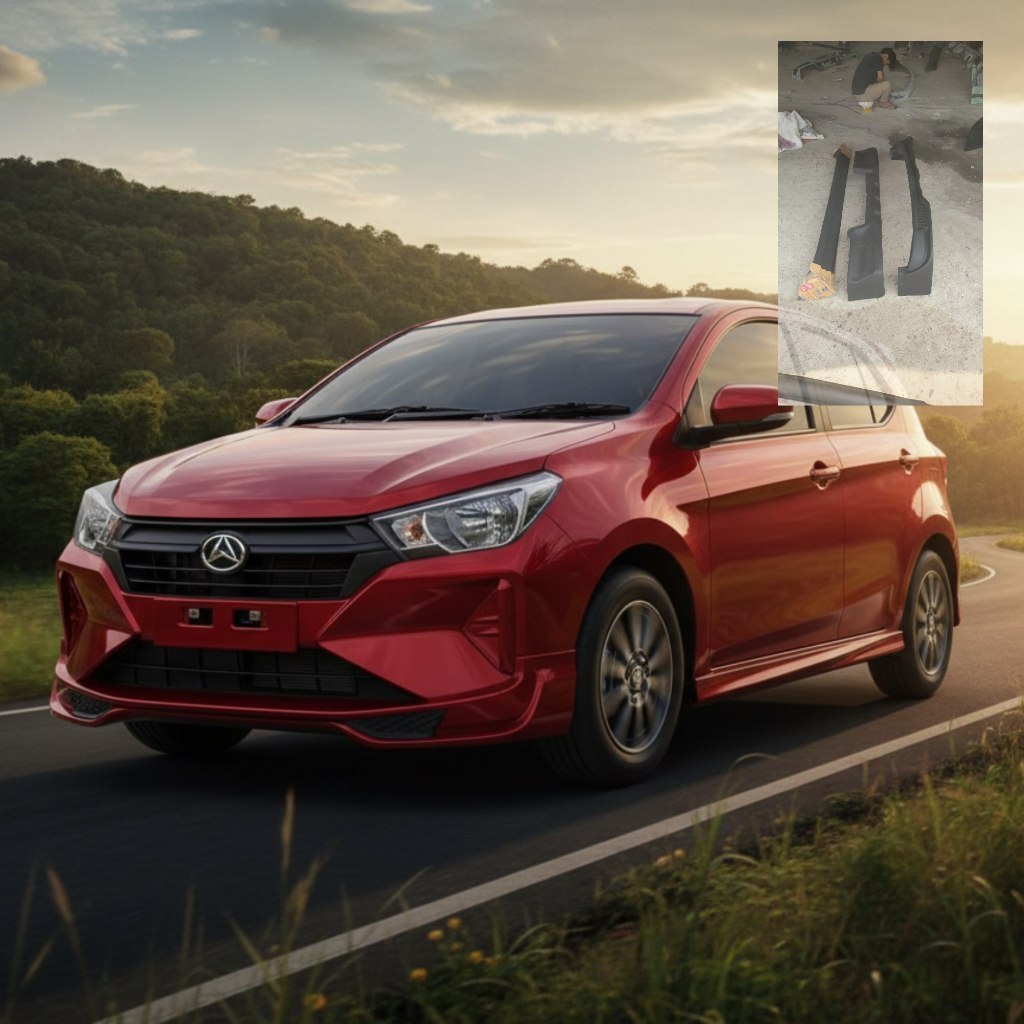 BODY KIT DAIHATSU ALL NEW AYLA 2023 2024 2025 2026 | Shopee Singapore