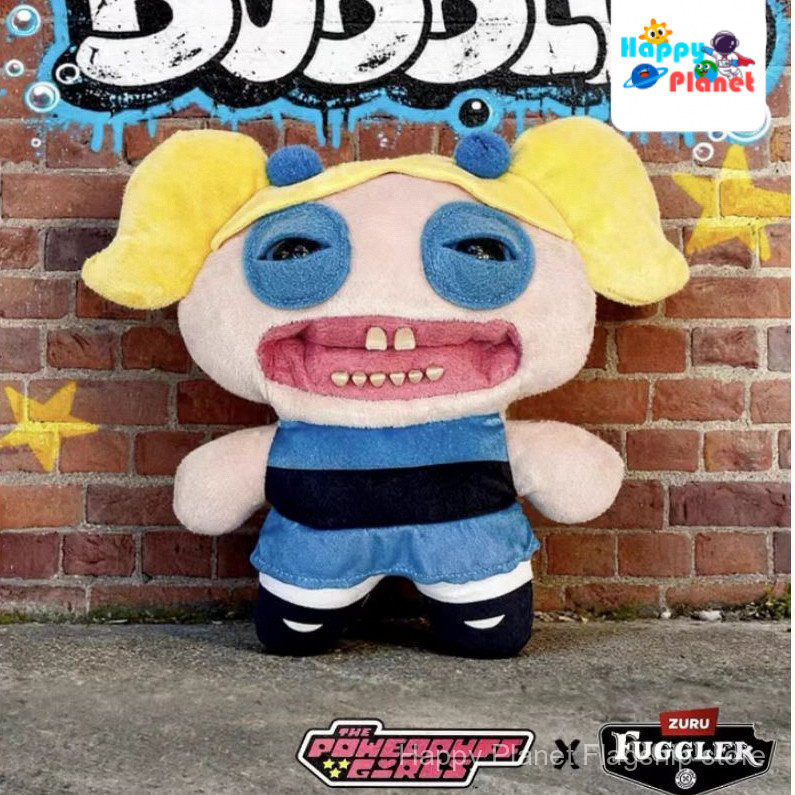 Popular[Genuine]Fuggler Powerpuff Girls Series Tooth Monster Doll Funny ...