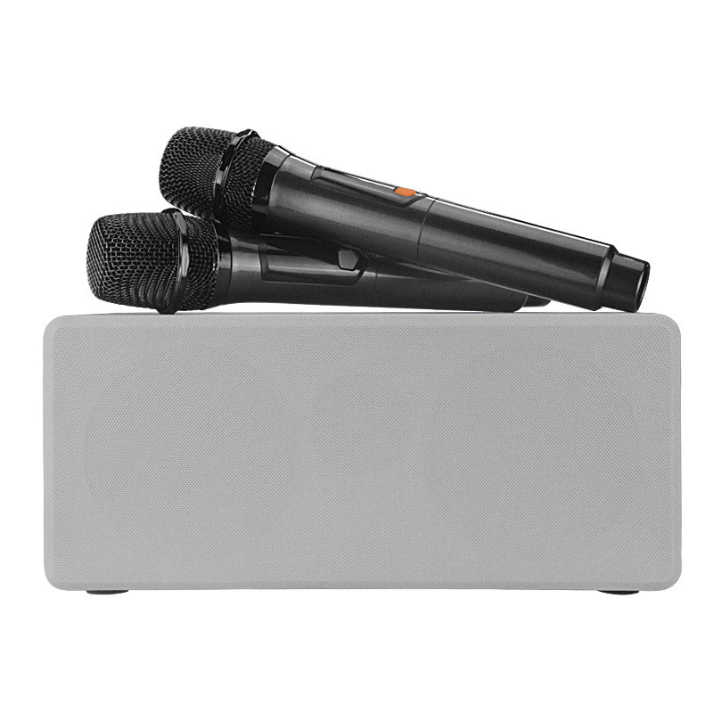 Family ktv Audio Microphone Set for TV Projector Singer Portable ...