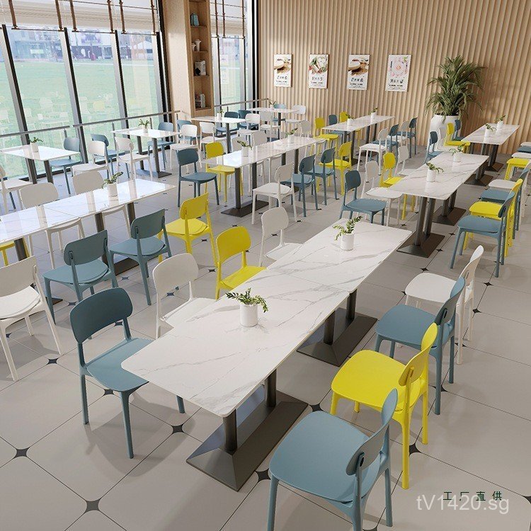 Slate Dining Table for Canteen, Snack Bar, Staff Restaurant, Dining ...