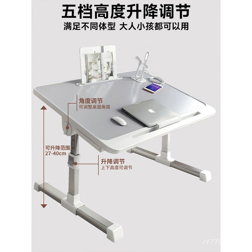 Foldable Laptop Desk for College Students, Small Desk for Notebooks ...