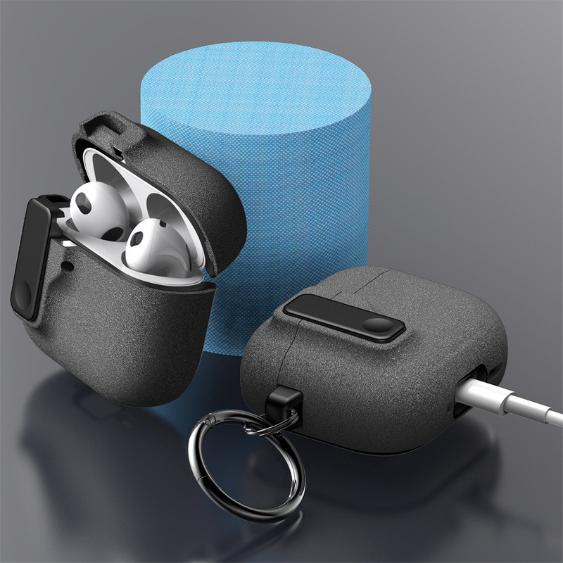 Casing for AirPods Pro 3 Classic Snap-Lock Case with Hanging Loop for ...